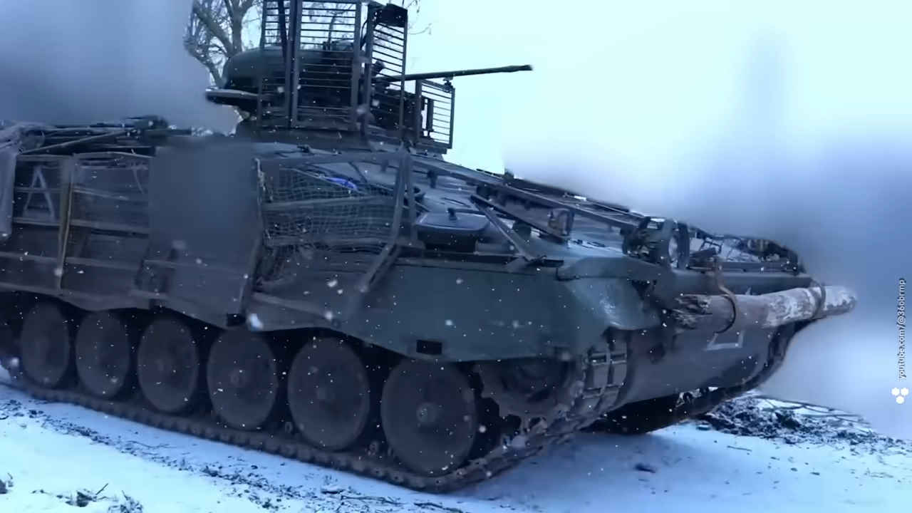 NATO-Panzer betraten das gefrorene Schlachtfeld… Dann begann alles ...