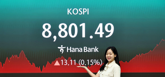 KOSPI reaches new high