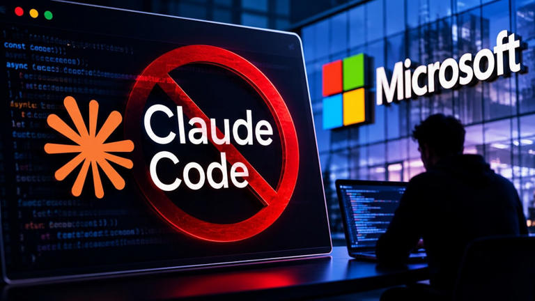 Microsoft turns its back on Claude Code, asks employees to use GitHub ...