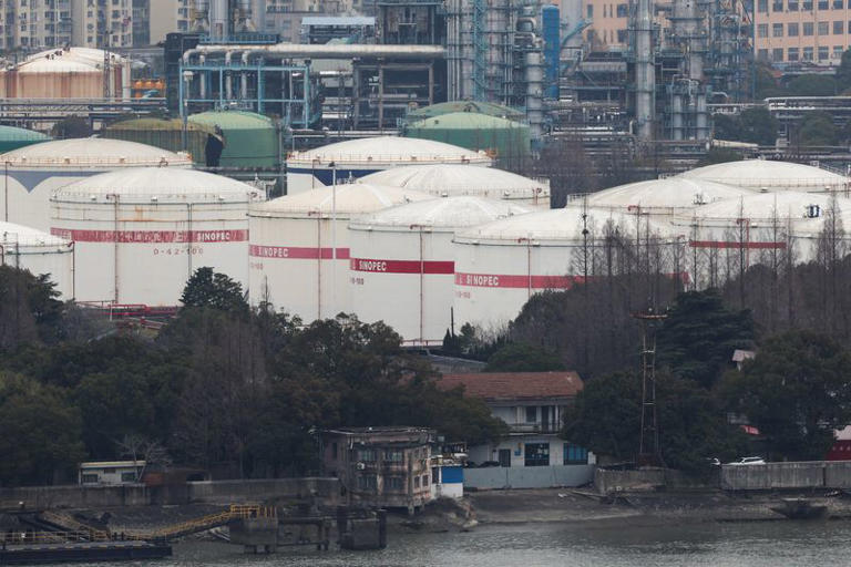China seen tapping deeper into oil stockpiles as imports hit decade-low