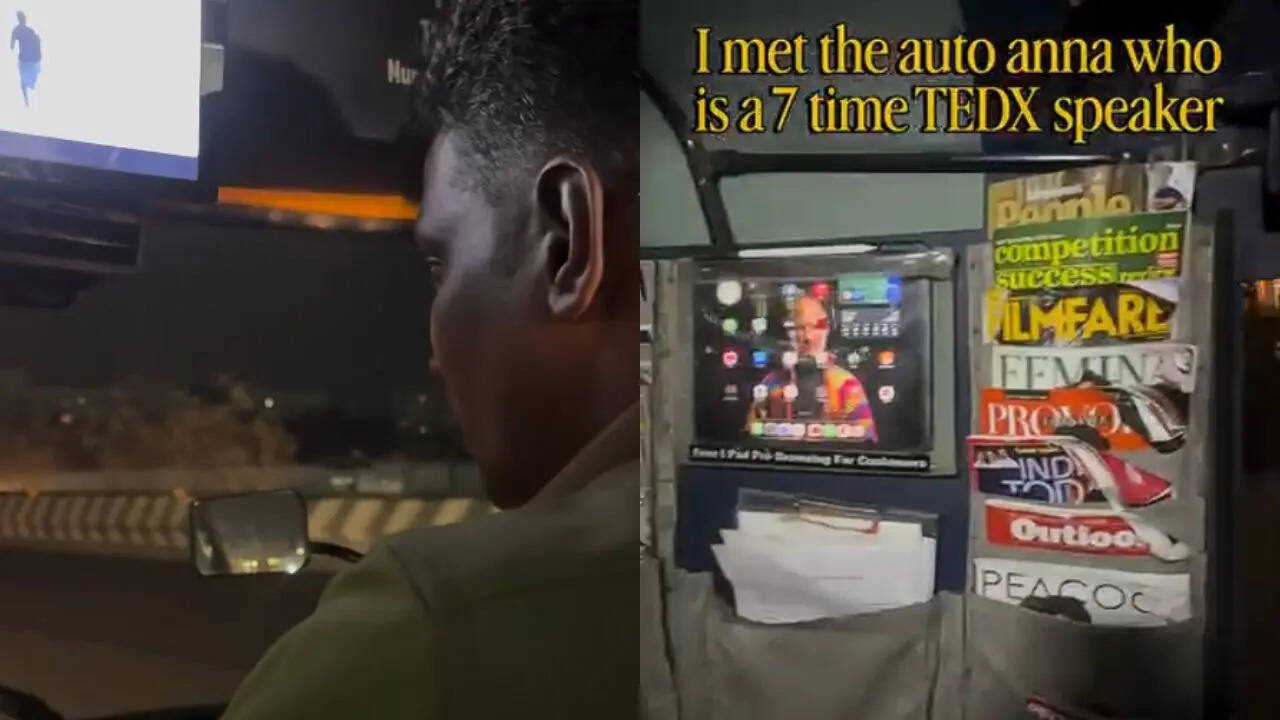 Chennai woman books an auto, only to find her driver is a 7-time TEDx ...