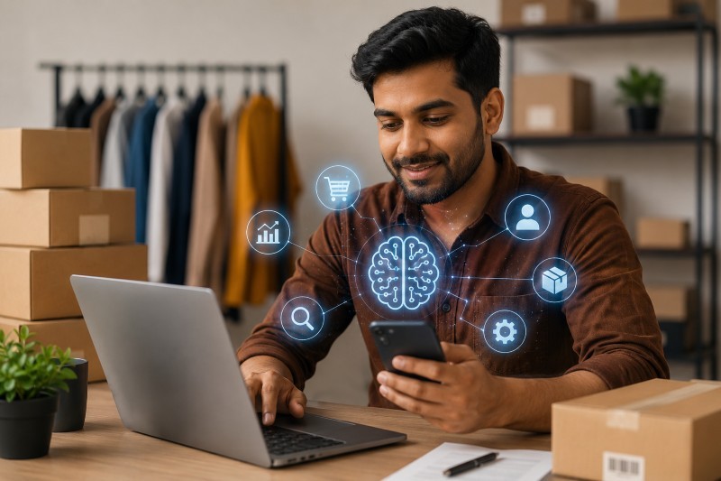 56 percent of online sellers are already using AI tools to grow their ...