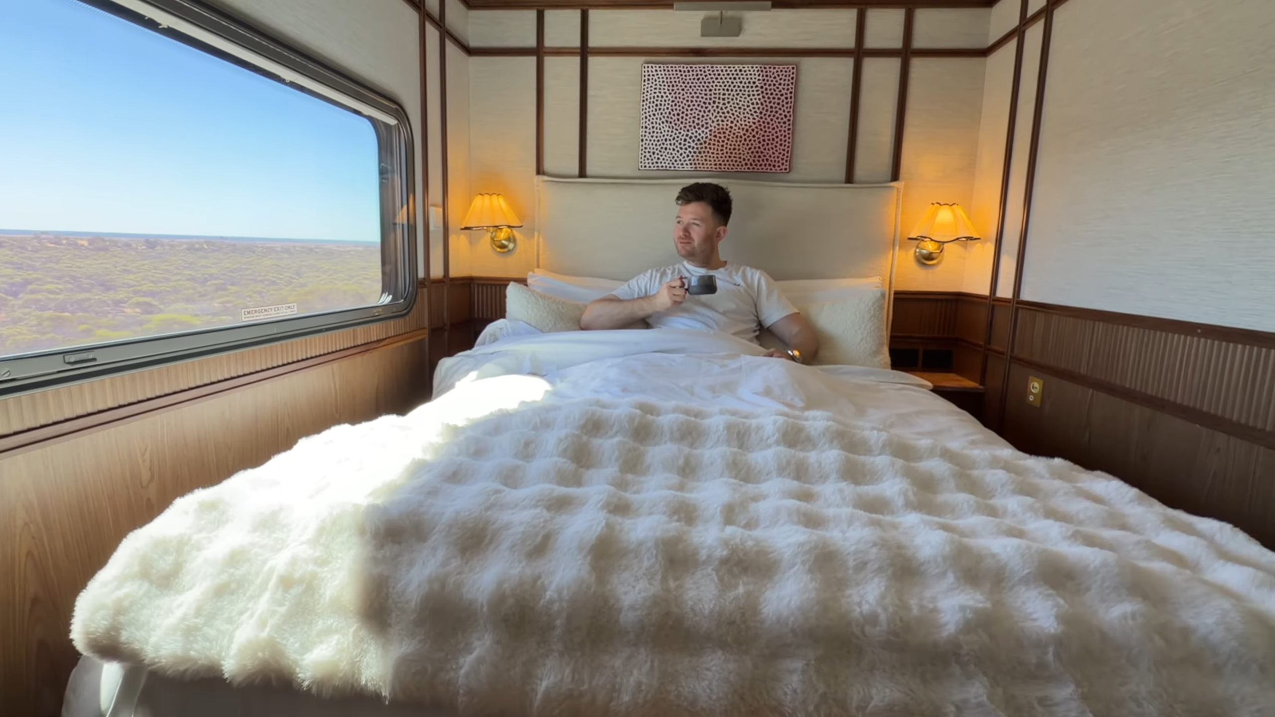 He paid $23,000 to sleep across Australia - then a snake appeared in ...