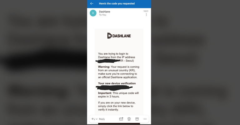 Dashlane ciblé par une série de tentatives de connexion suspectes, des ...
