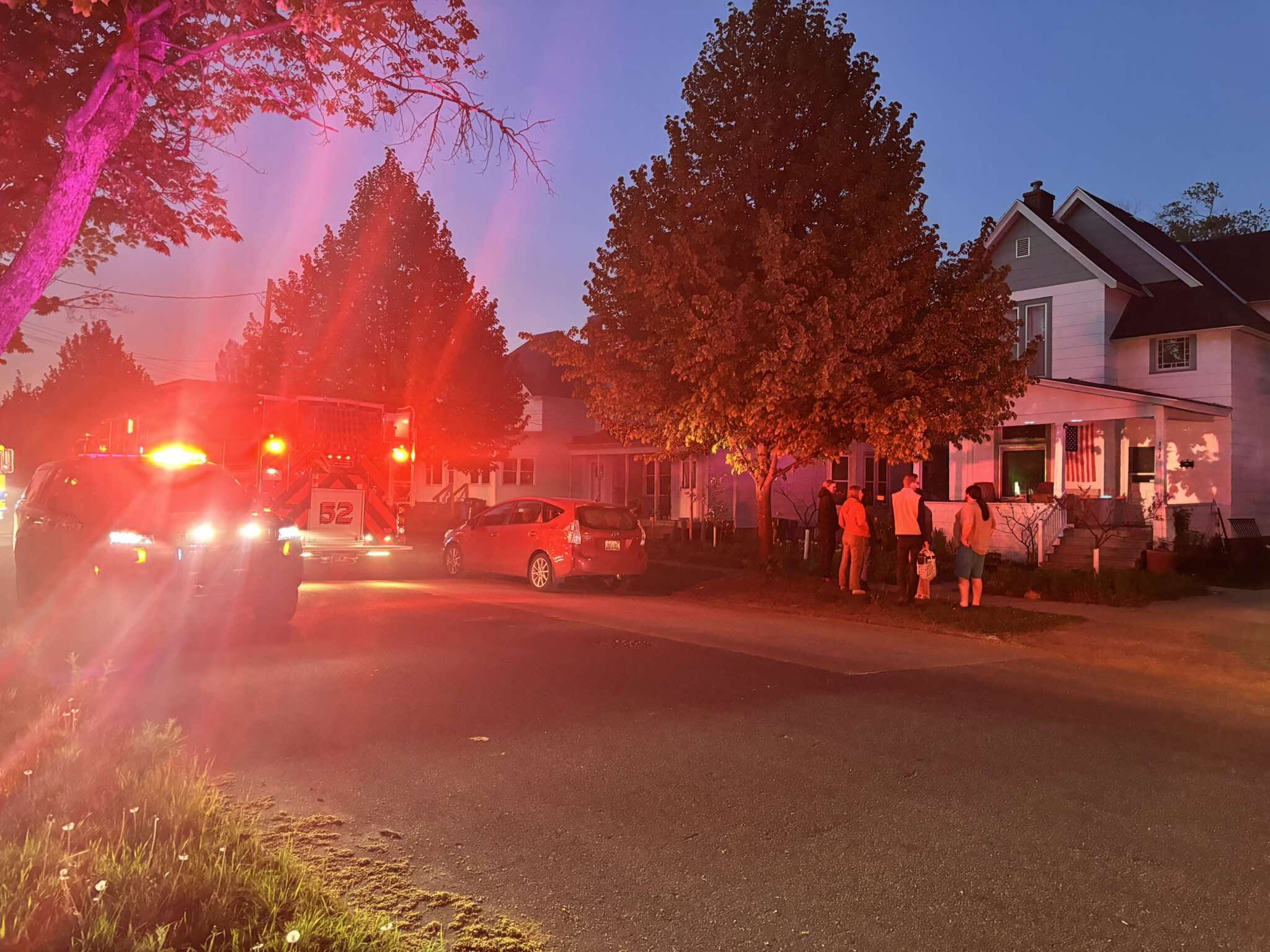 Battery fire closes residential street in Marquette until further notice