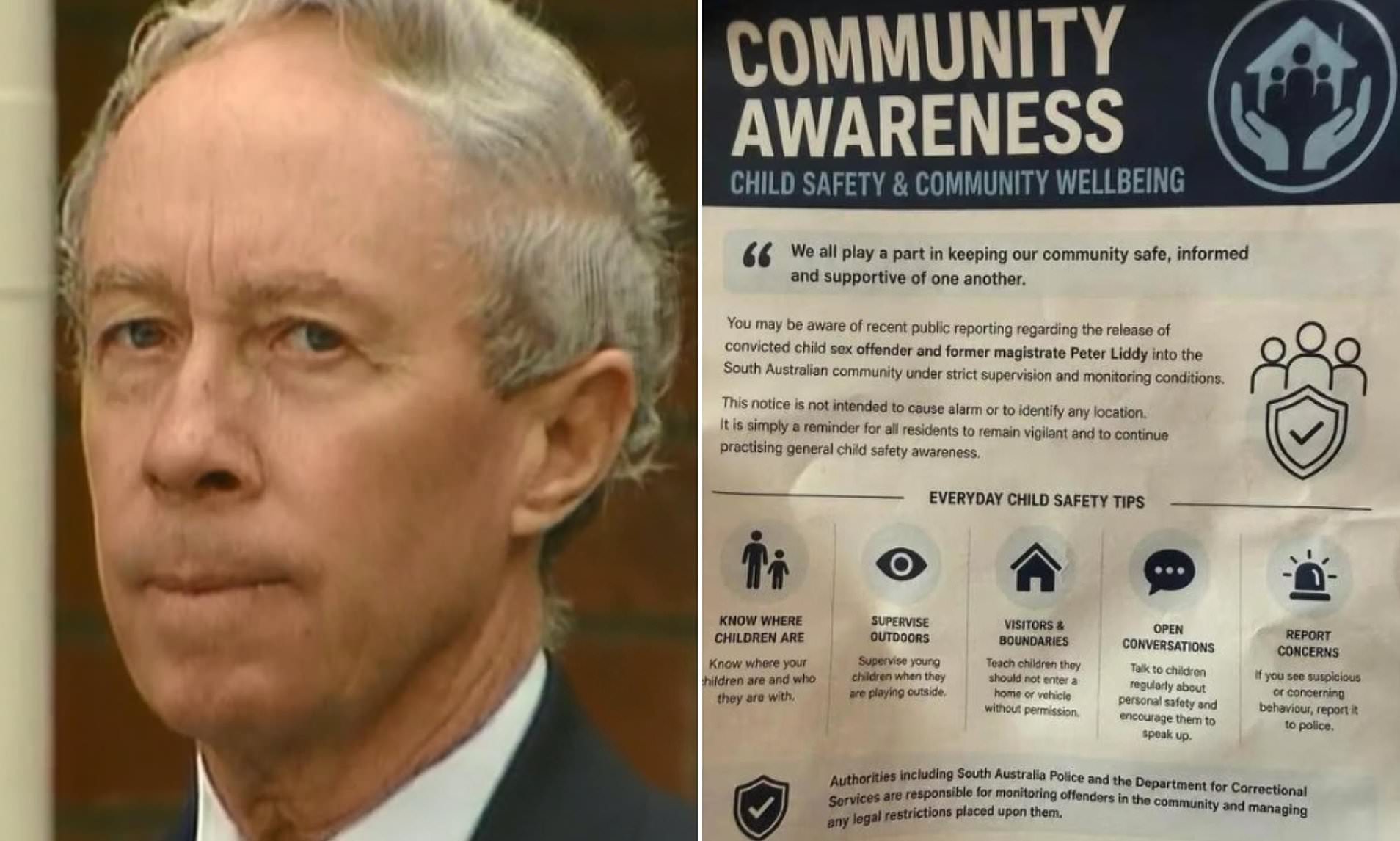 Read the chilling flyer placed in resident's letterboxes ahead of ...