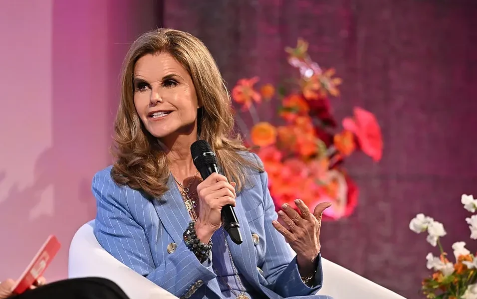 Maria Shriver urges women to make health a top priority