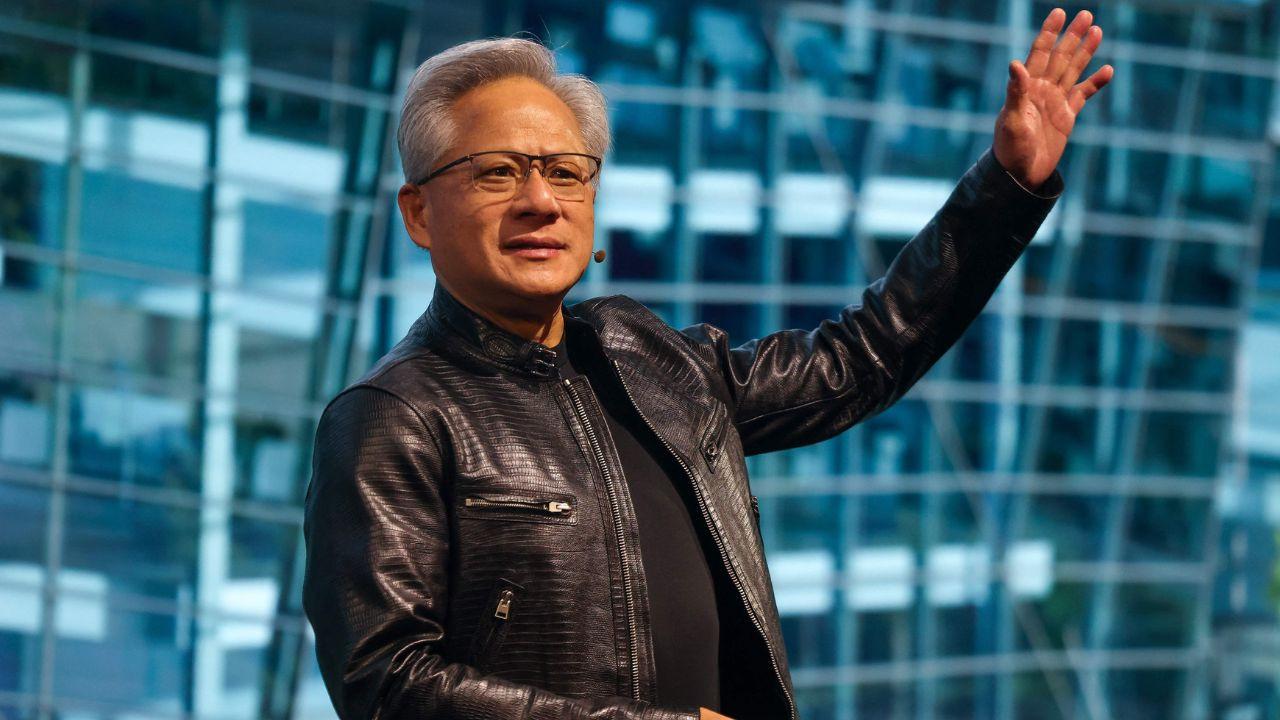 In photos Nvidia CEO Jensen Huang backs higher pay amid AI boom at ...