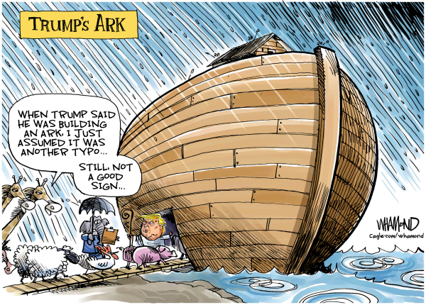Political cartoons from Dave Whamond