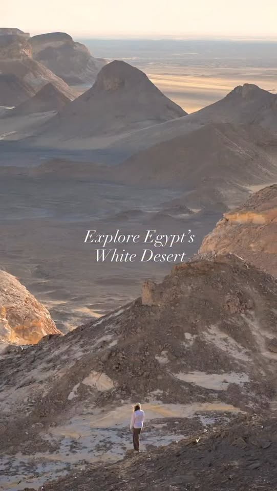 Exploring Egypt’s White Desert beyond the dunes