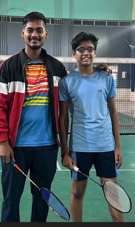 Half court badminton practice footwork drills