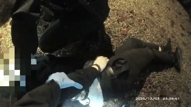 Chilling bodycam shows Henry Nowak telling officers he’s been stabbed