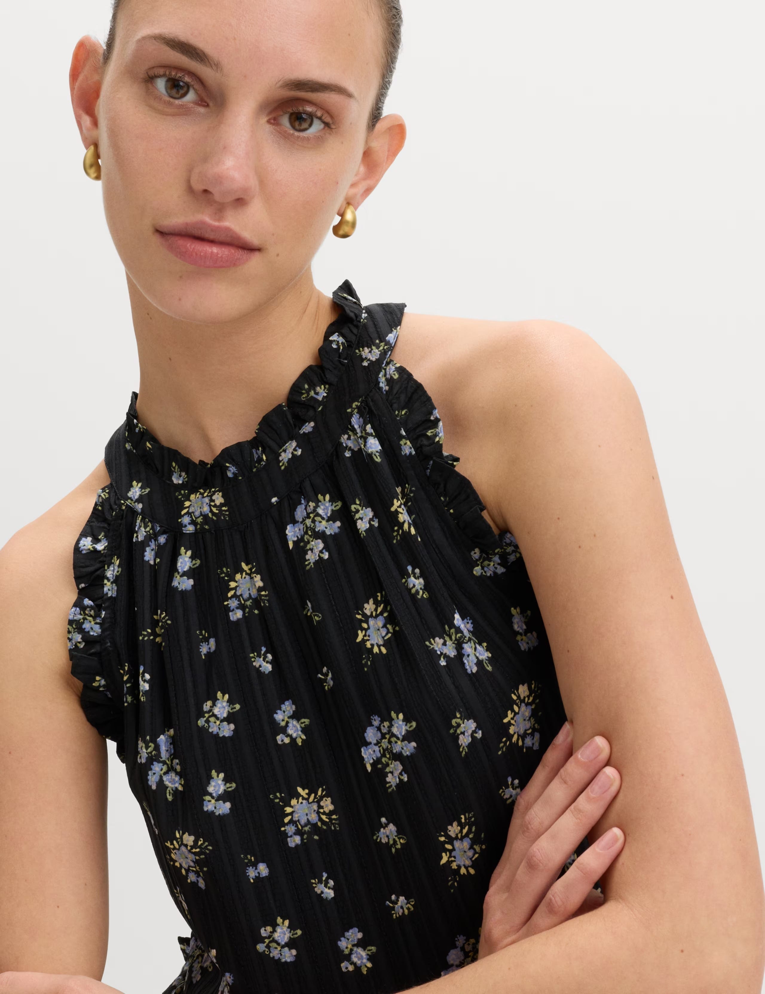 M&S’s £25 black floral midi dress is the pretty summer sale bargain to ...