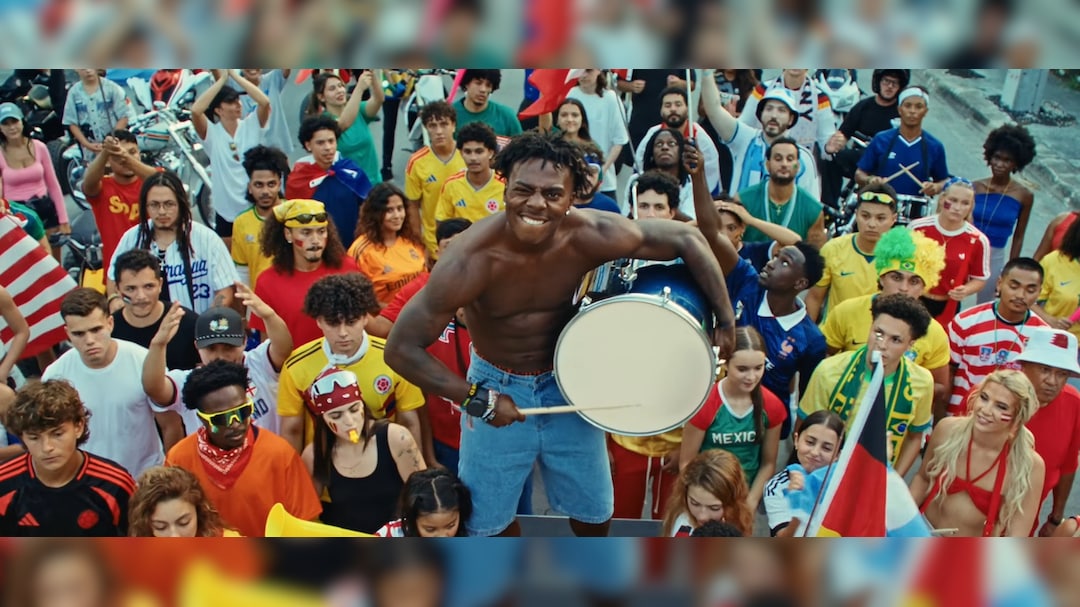 IShowSpeed's FIFA World Cup 2026 song 'Champions' goes viral, gets 3 ...