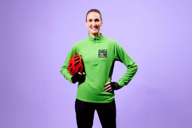I'm a Celeb star and Lioness Jill Scott to cycle and run 388 miles for ...