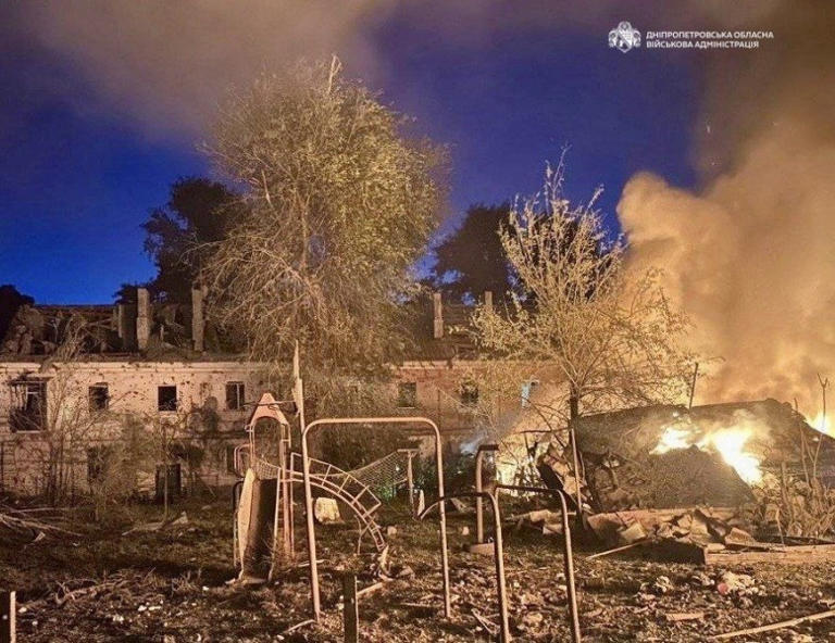 Dnipro apartment block destroyed, with multiple casualties reported
