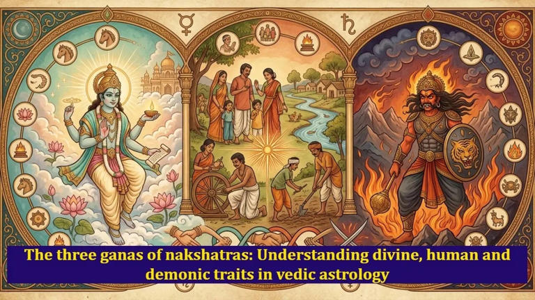 The three ganas of nakshatras: Understanding divine, human and demonic ...