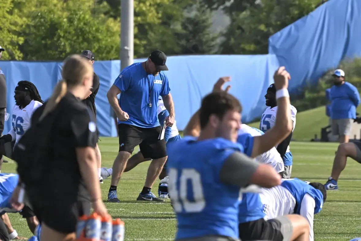 Lions hold out key starters as OTAs depth chart takes shape
