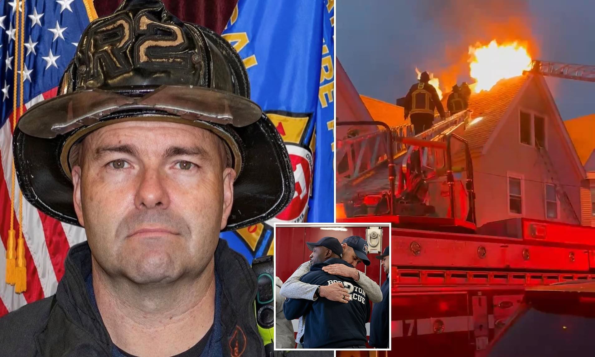 Hero firefighter saved the lives of 2 people just hours before he died ...