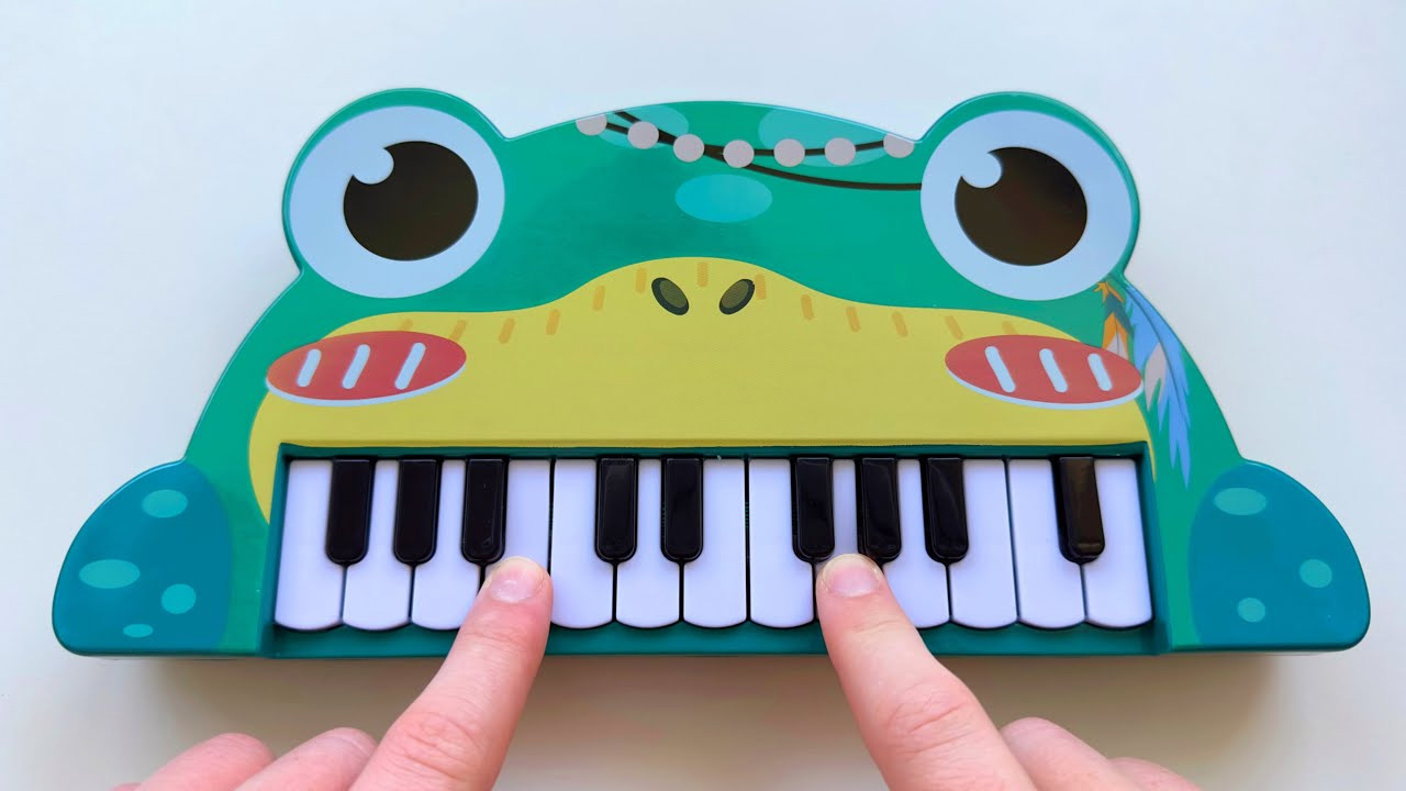 Frog shaped piano delivers pure comedy with every key press