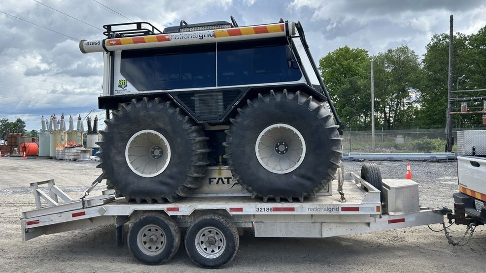 Only on CBS6: National Grid uses amphibious 'fat truck' to streamline ...