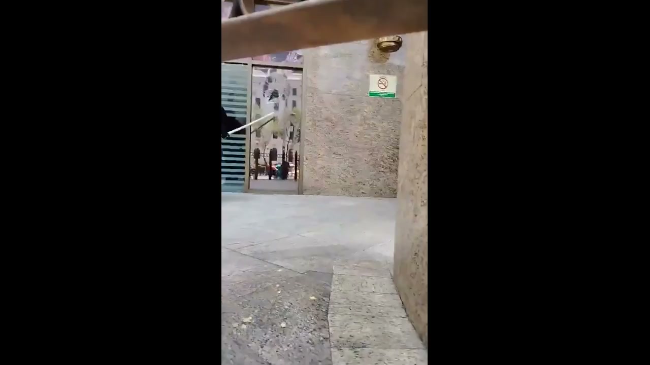 Protesters shatter windows at Mexico City protest