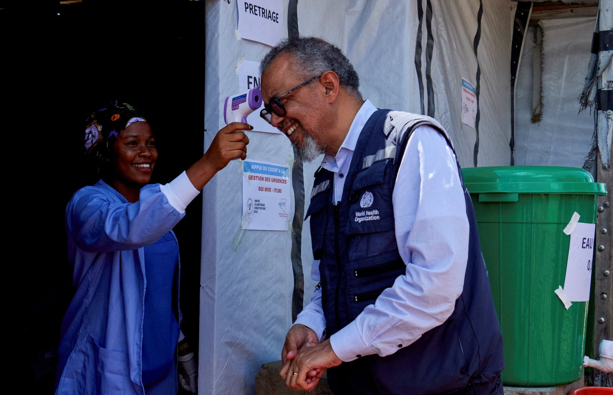 WHO chief ends DR Congo visit as group warns Ebola likely spread undetected