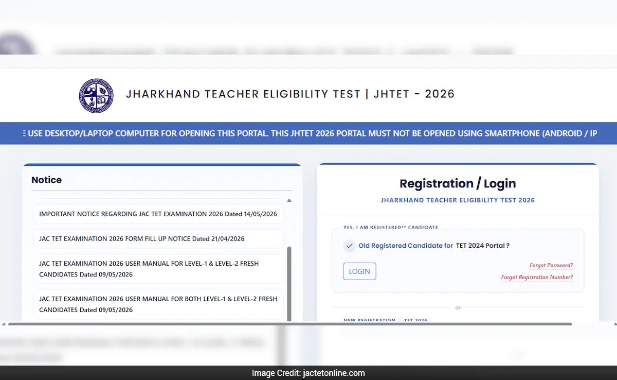 Jharkhand TET 2026 registration ends today, check exam date and ...