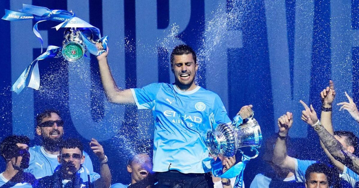 Man City star Rodri leaves door open to Real Madrid transfer as he ...