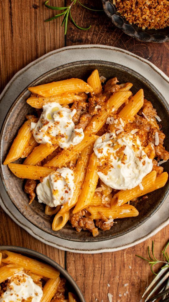 The most delicious bowl of pasta