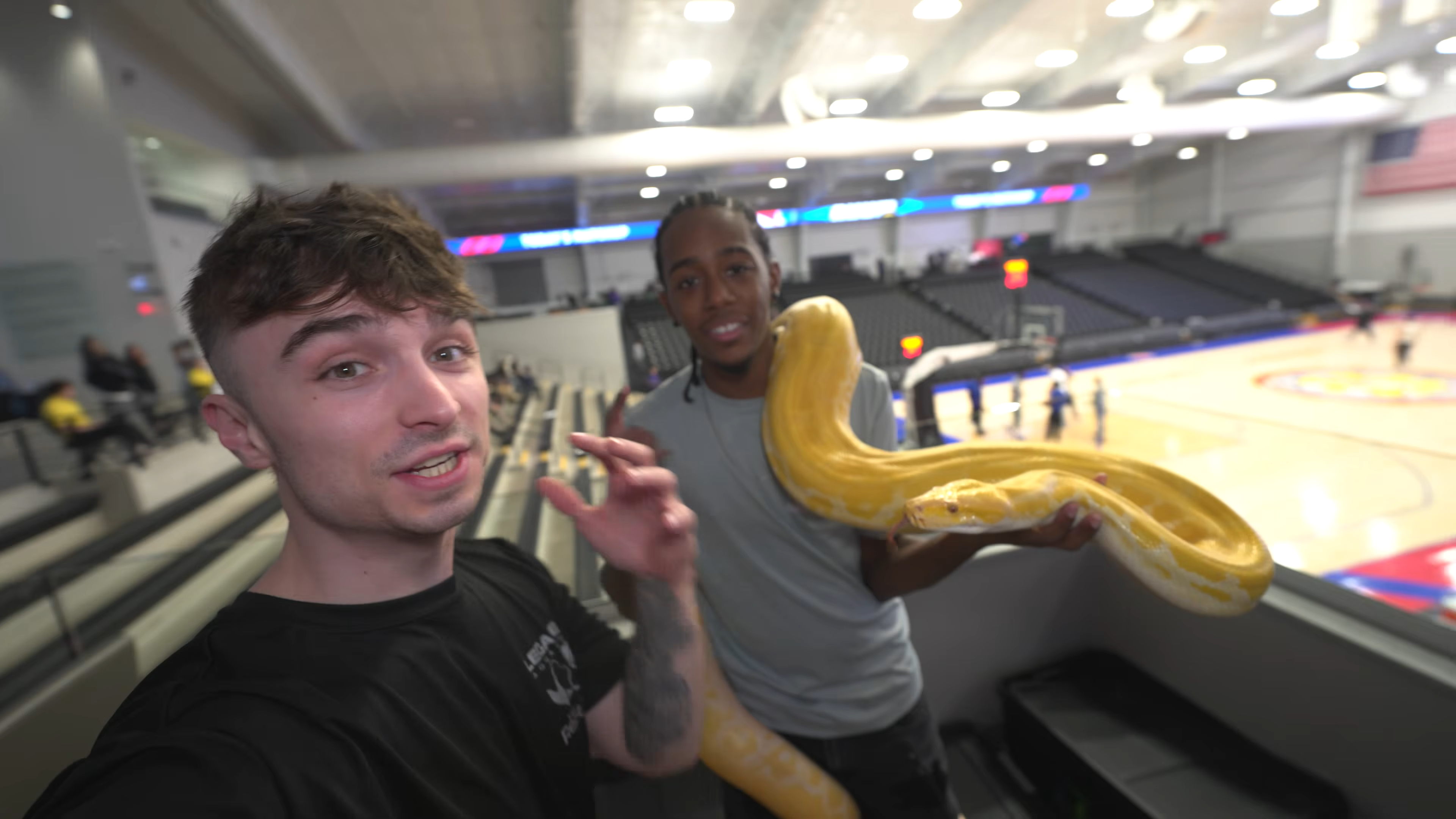 He brought one snake to a game - now 1,000 people want to try