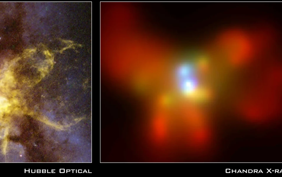 NASA telescopes capture supermassive black hole actively feeding