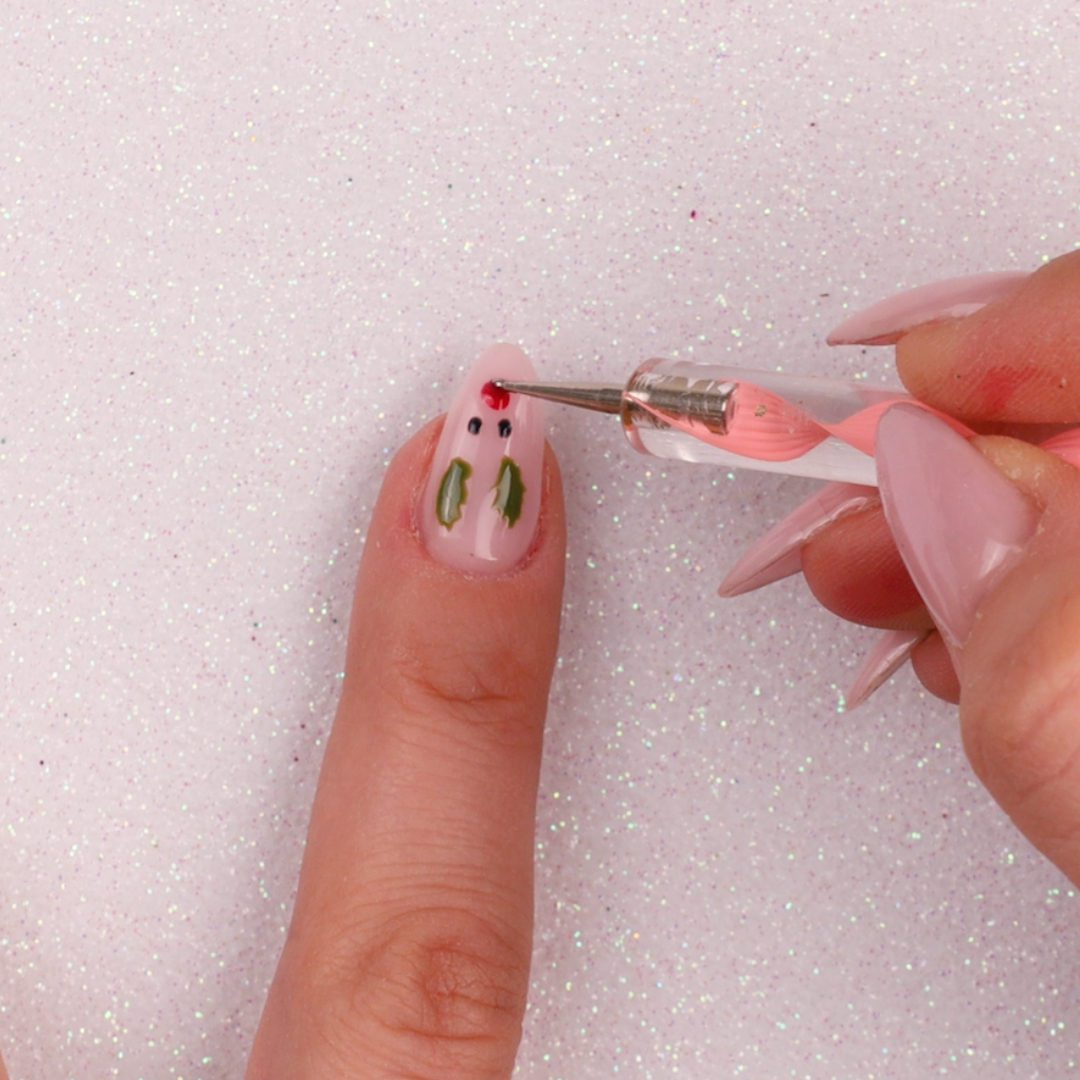 Fun winter nail design 💅