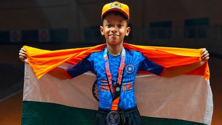 Assam's Navhyam Nihan Borah wins silver at International Speed Skating ...