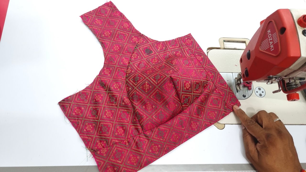Beginners ke liye blouse stitching tutorial
