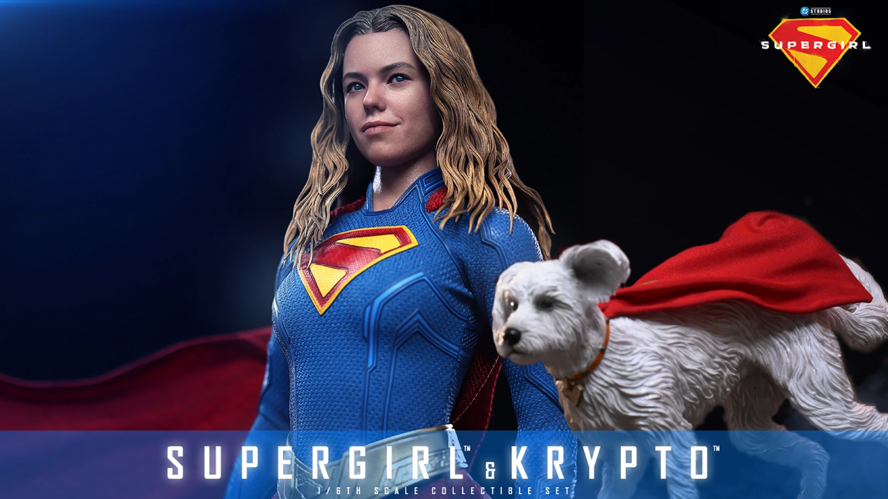 Supergirl & Krypto: Hot Toys svela la spettacolare action doll in scala 1/6
