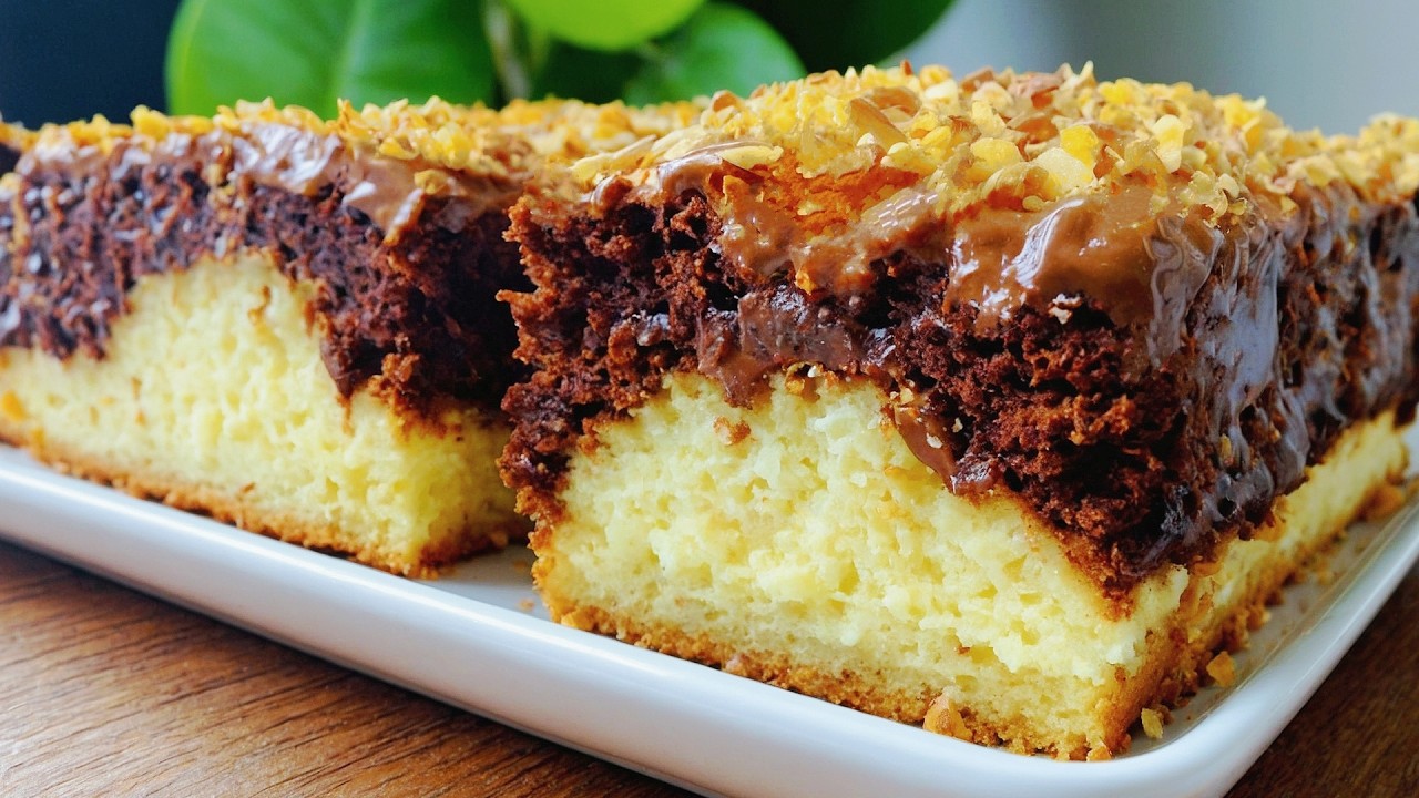 Easy homemade coconut cake recipe in minutes