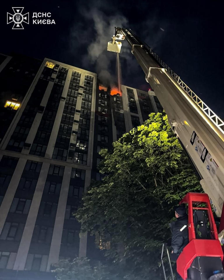 Russia terrorizes Kyiv with night attack, killing 4 and injuring over 50