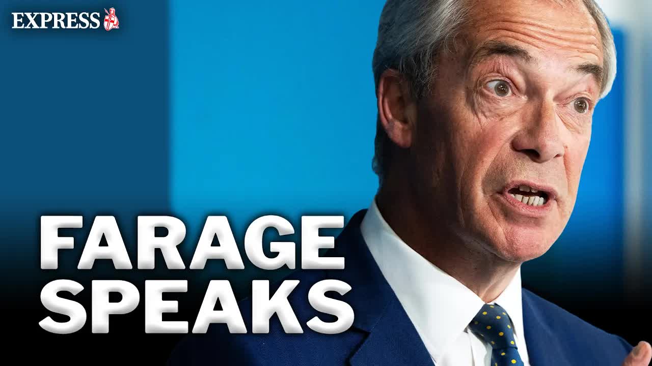 Live: Nigel Farage delivers emergency address after Henry Nowak bodycam ...