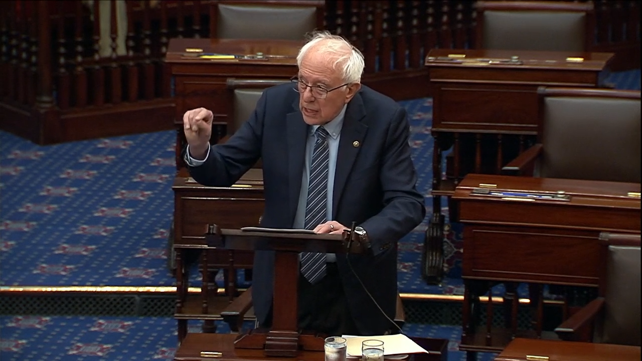'The time has come': Bernie Sanders calls for the US government to ...