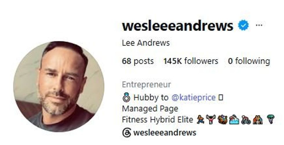 Katie Price's husband Lee Andrews unfollows wife on social media as ...