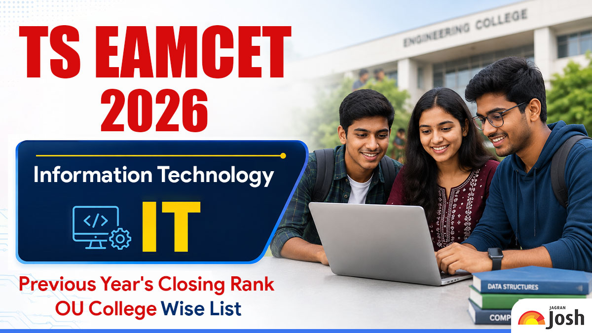 TS EAMCET 2026: Information technology IT previous year's closing rank ...