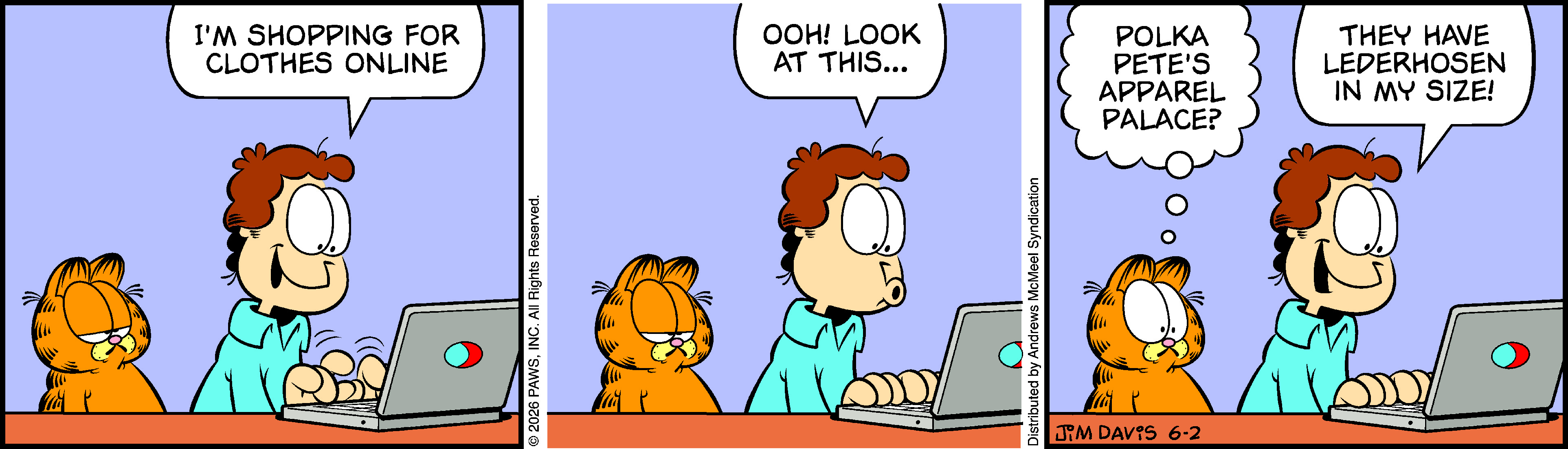 Garfield by Jim Davis
