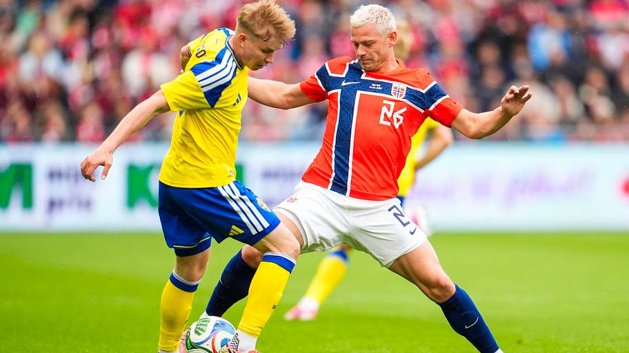 Julian Ryerson stars for Norway in 3-1 win over Sweden