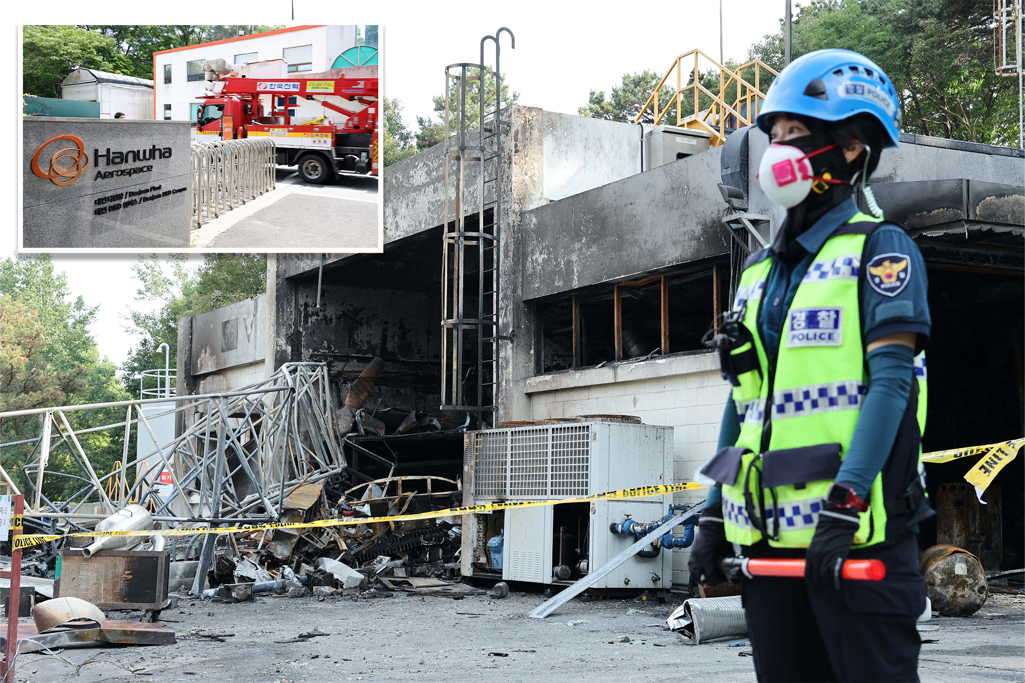 Explosion and fire at defense company in South Korea kills 5