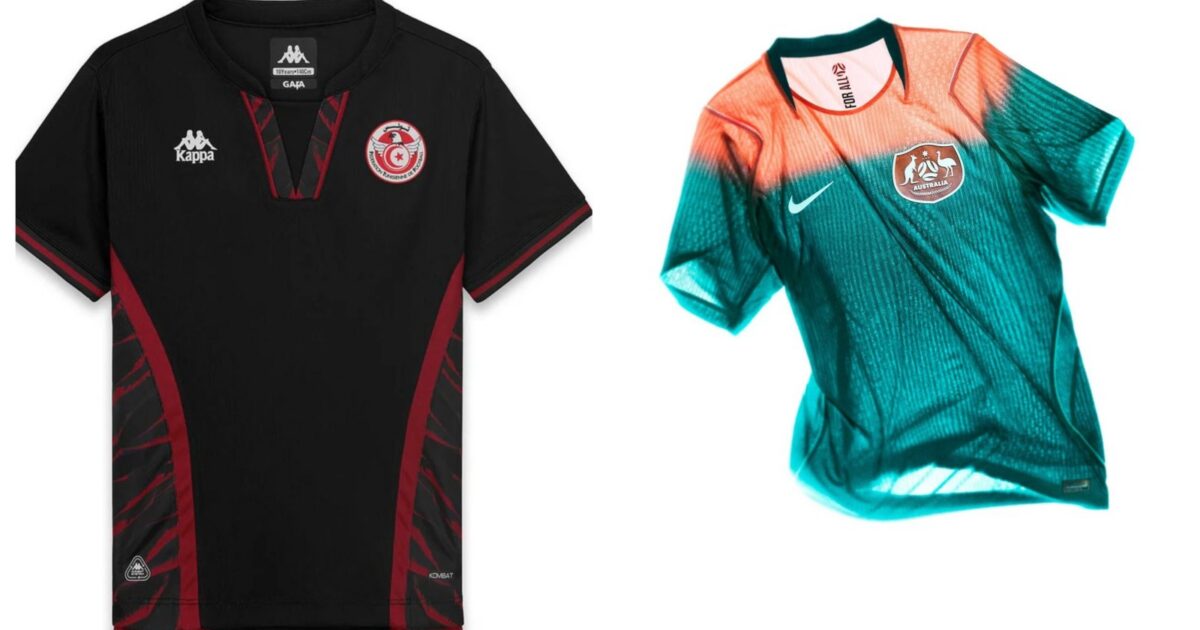 The 10 worst 2026 World Cup kits includes Australia horror show