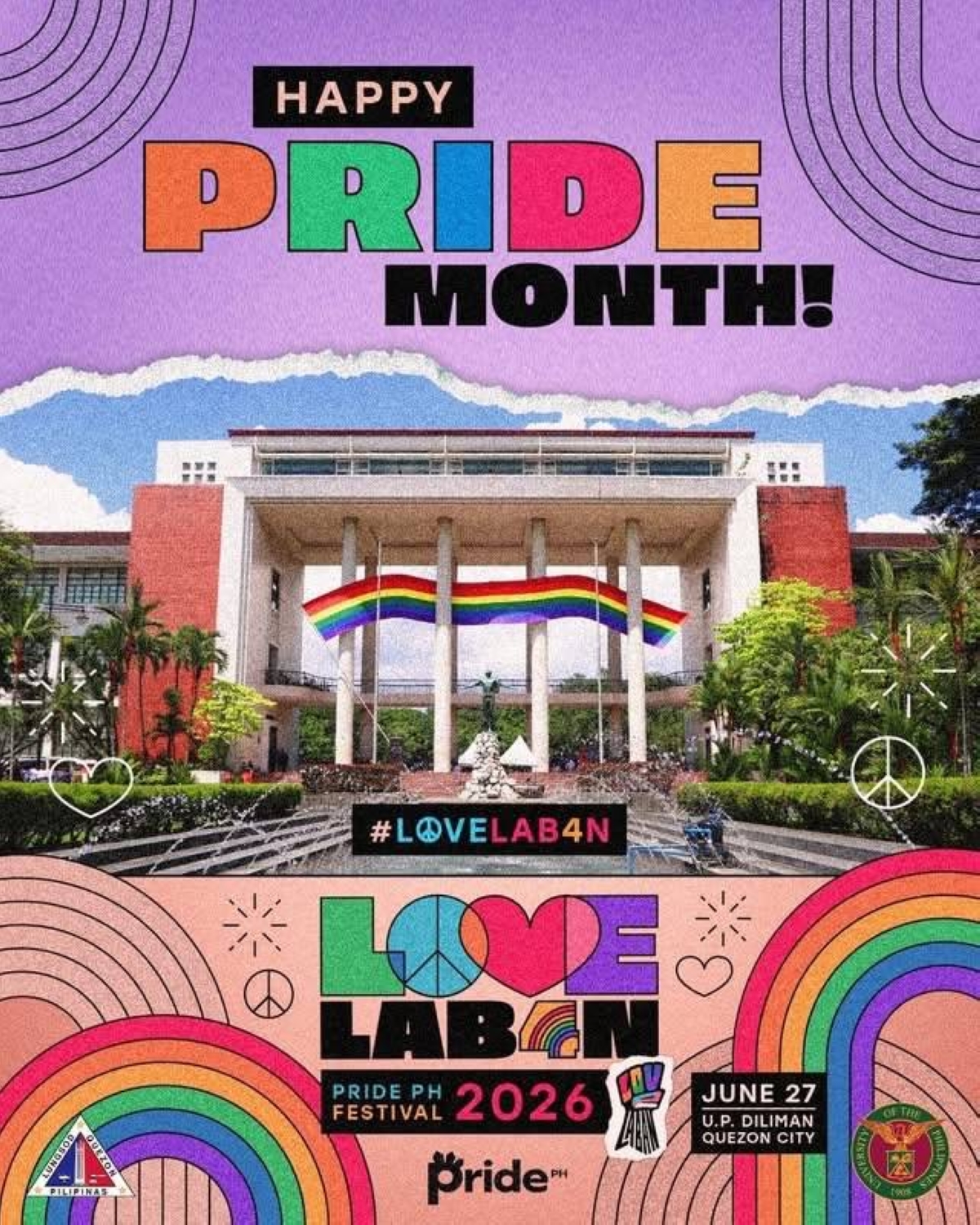 Pride marches set in Manila, QC on June 27