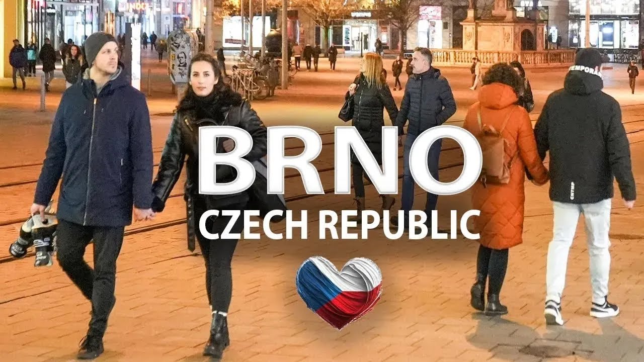 Brno Czech Republic - Evening city walk through historic Moravia!