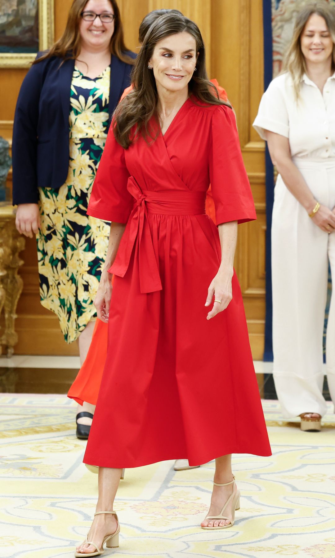 Mariló Montero reaparece en el palacio de la Zarzuela tras la boda de ...