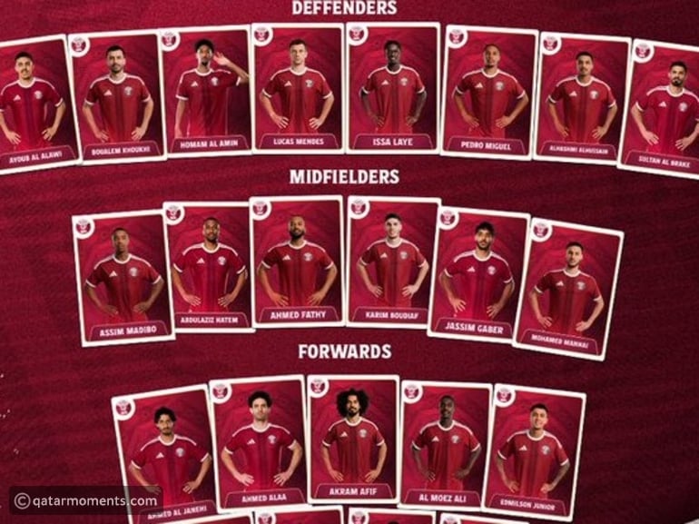 Qatar's final squad unveiled for 2026 FIFA World Cup